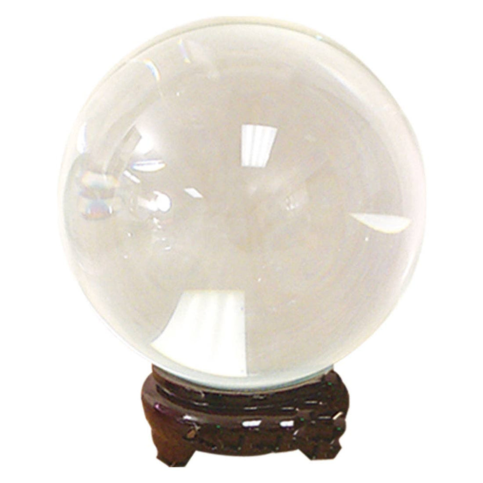 Crystal Ball 20cm – Elegant Glass Crystal Sphere - Clear – Gemini's ...